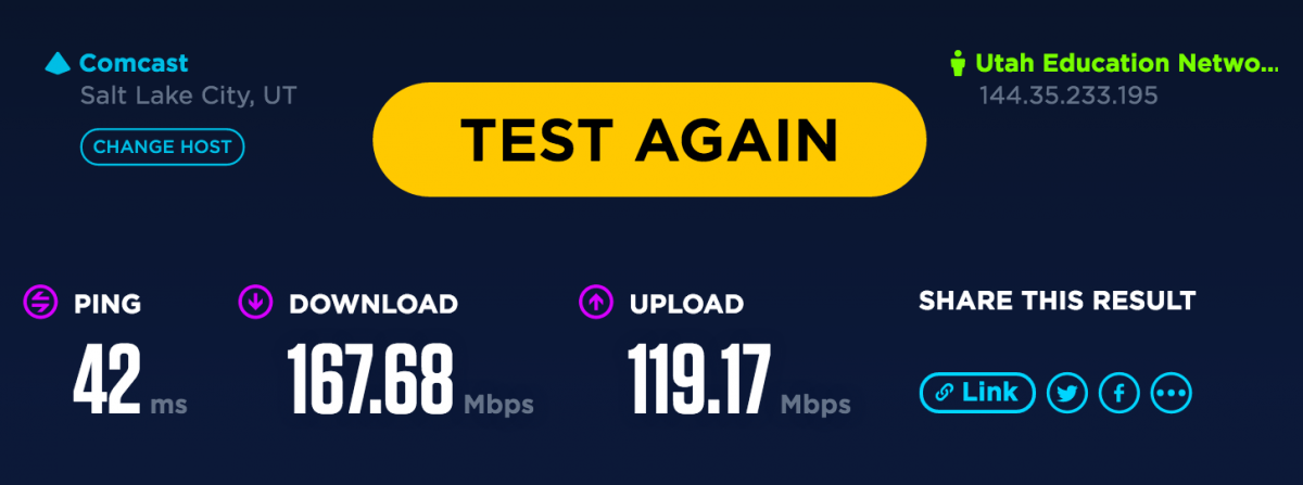 Speedtest Minus Flash – Joseph Scott